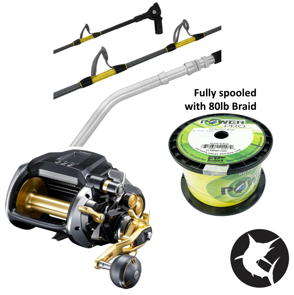 Deep Drop Electric Reel Combo - Status Elite 662 / Beastmaster 12000 ...
