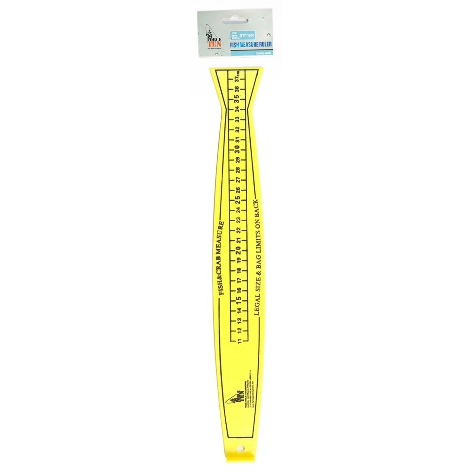 Force Ten Fish Measure Ruler – Fishing Station