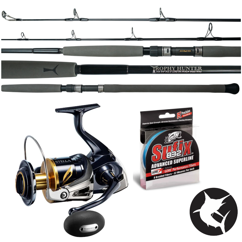 GT/Big Kingfish Stickbait Combo - Topwater 808 / Stella 18000 – Fishing ...