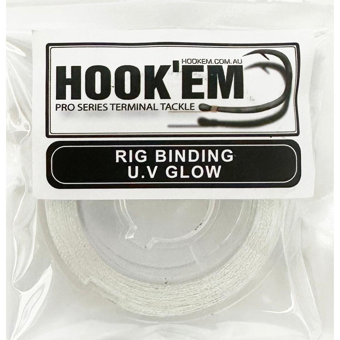 Hookem Rig Binding U.V Glow 45mm – Fishing Station