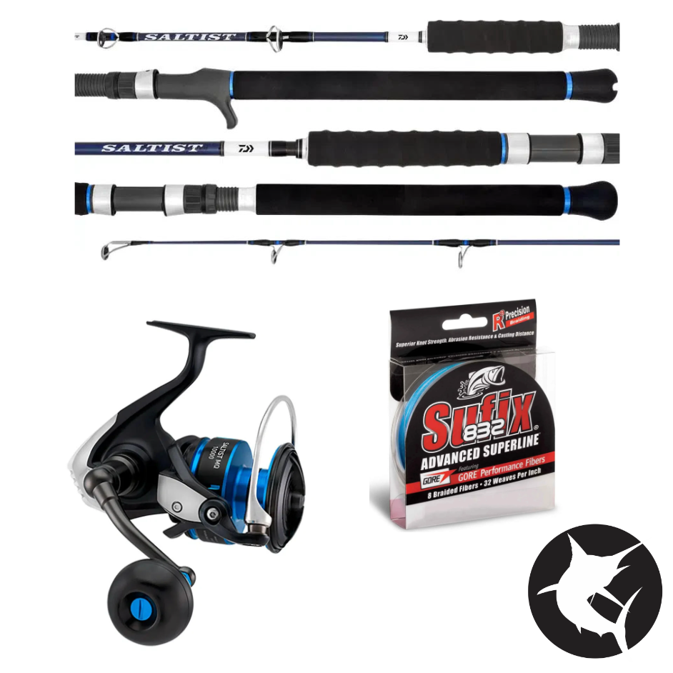 Light Kingfish Jigging Combo - Saltist Hyper / Saltist MQ 6000 ...