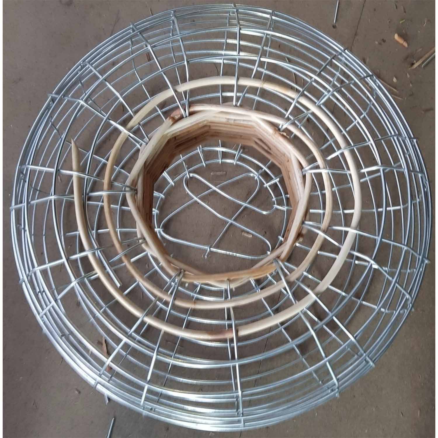 Lobster Pot - Steel Body Cane Neck - NSW Fisheries Approved – Fishing ...