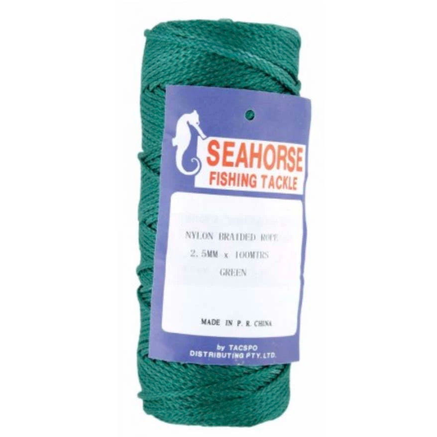 Seahorse Nylon Braided Rope – Fishing Station