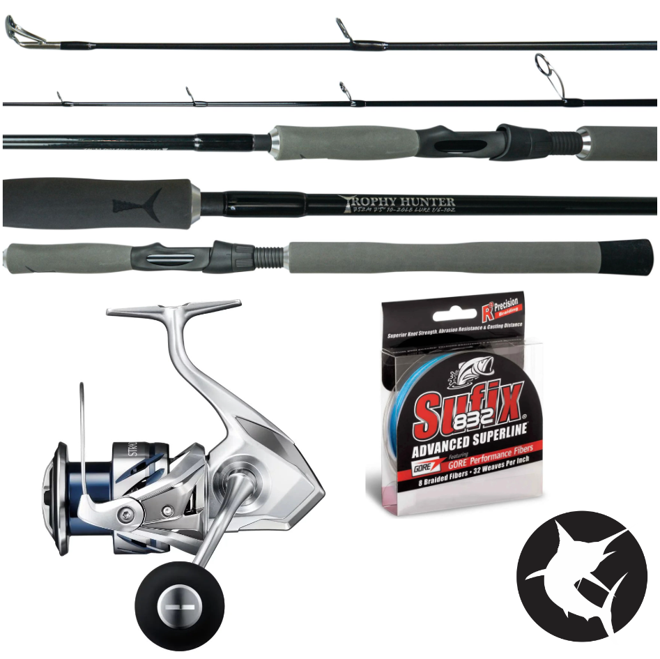 Trophy Hunter Snapper Combo - 752H / 23 Stradic 5000 – Fishing Station