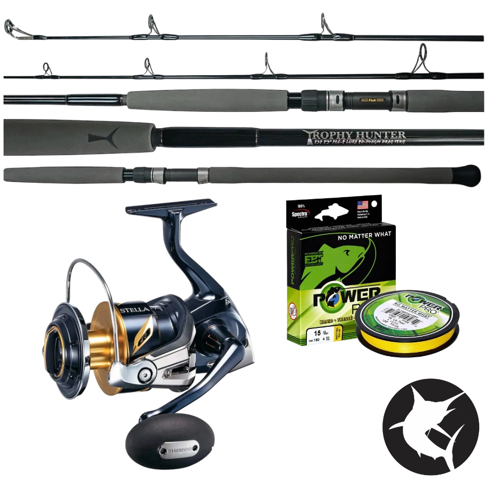 Trophy Hunter Tuna Combo - Topwater 838 / Stella SWD 14000 – Fishing ...
