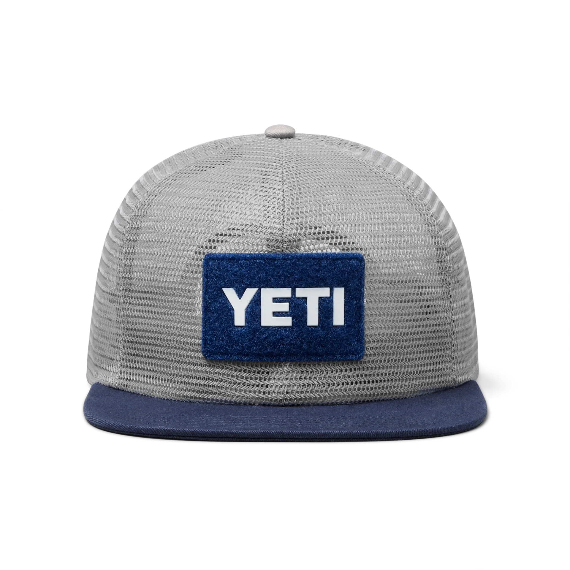 Yeti Velcro Badge Flat Brim Mesh Hat – Fishing Station