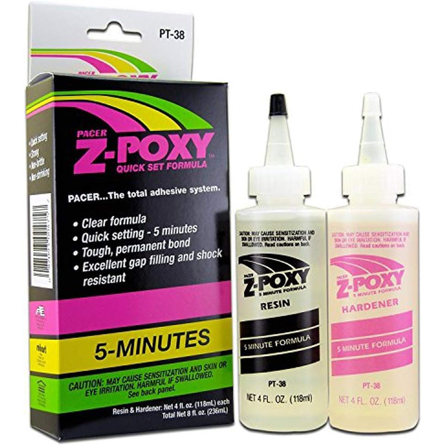Zap Z-Poxy Adhesive 5 Minute Epoxy 8oz – Fishing Station